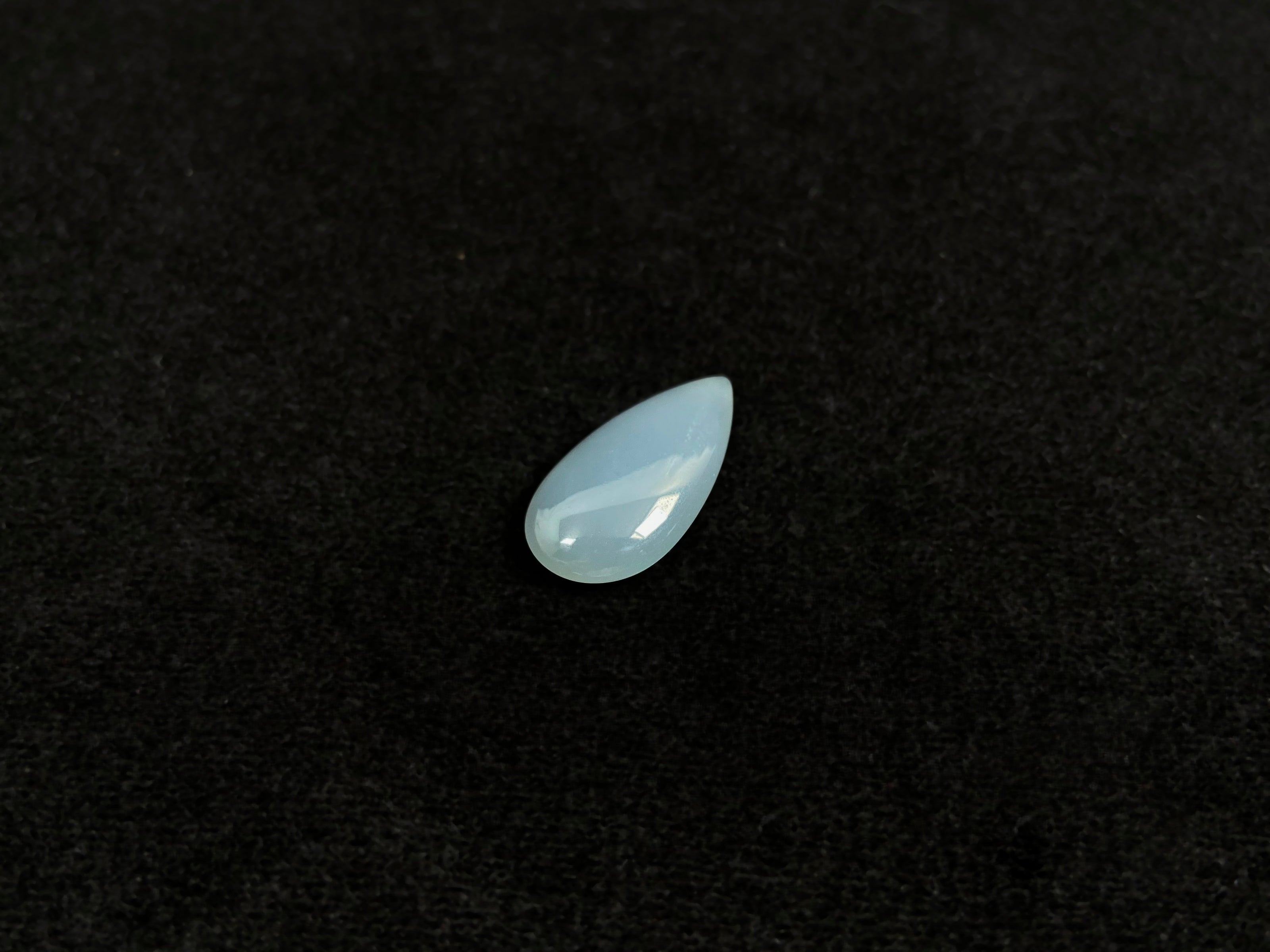 Ice Blue Perseverance Teardrop · Natural Burmese Loose Jadeite – TATHATA